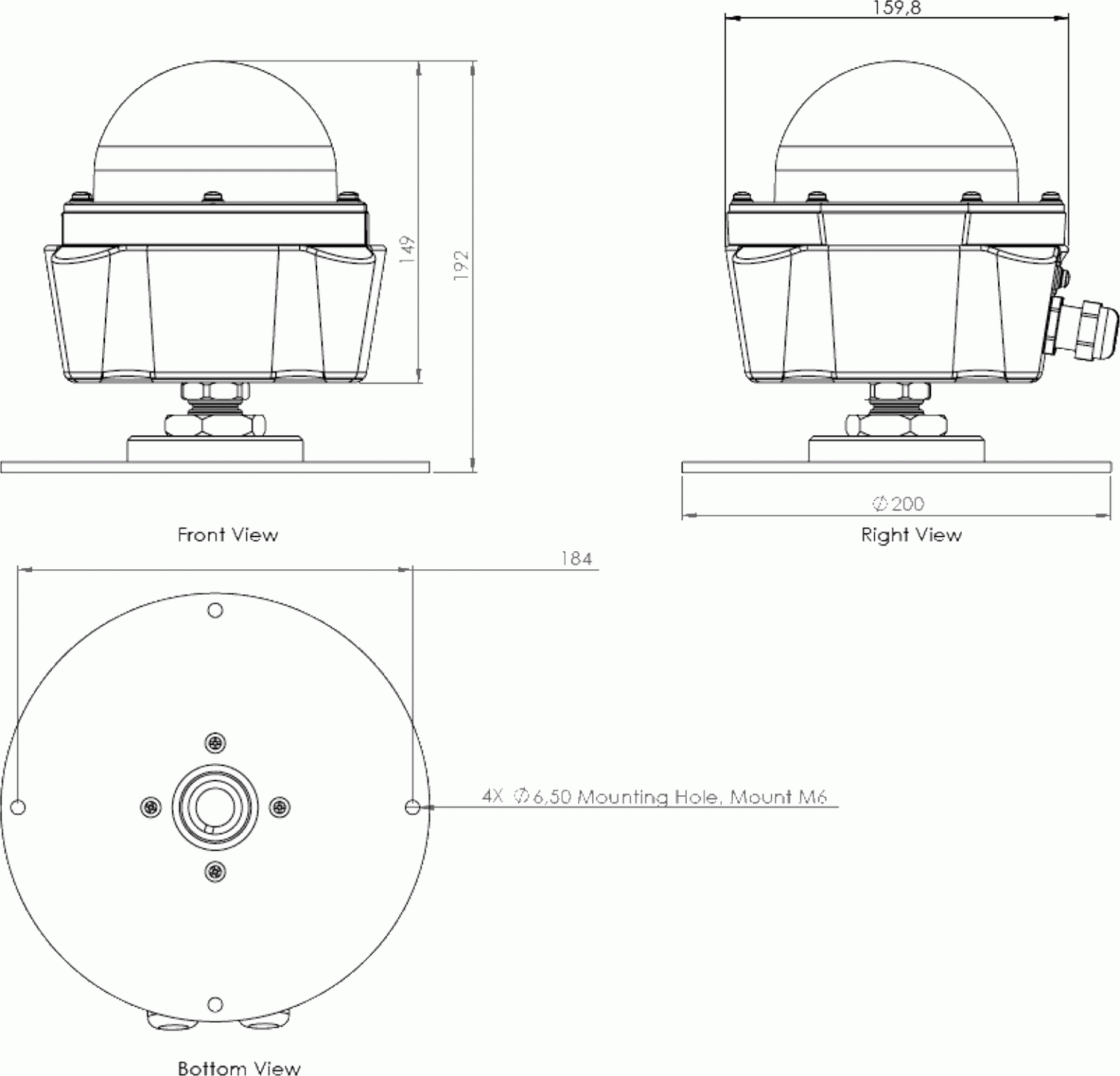 Q-Helipad Approach Light (FATO) - Flight Light Inc.